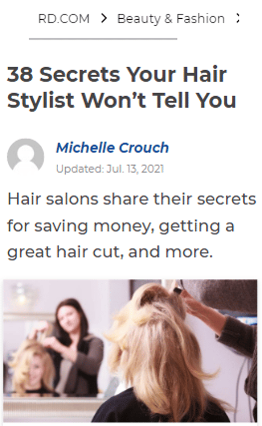 75+ Best Hair Blog Post Ideas & Topics To Inspire You [2022] - Starter