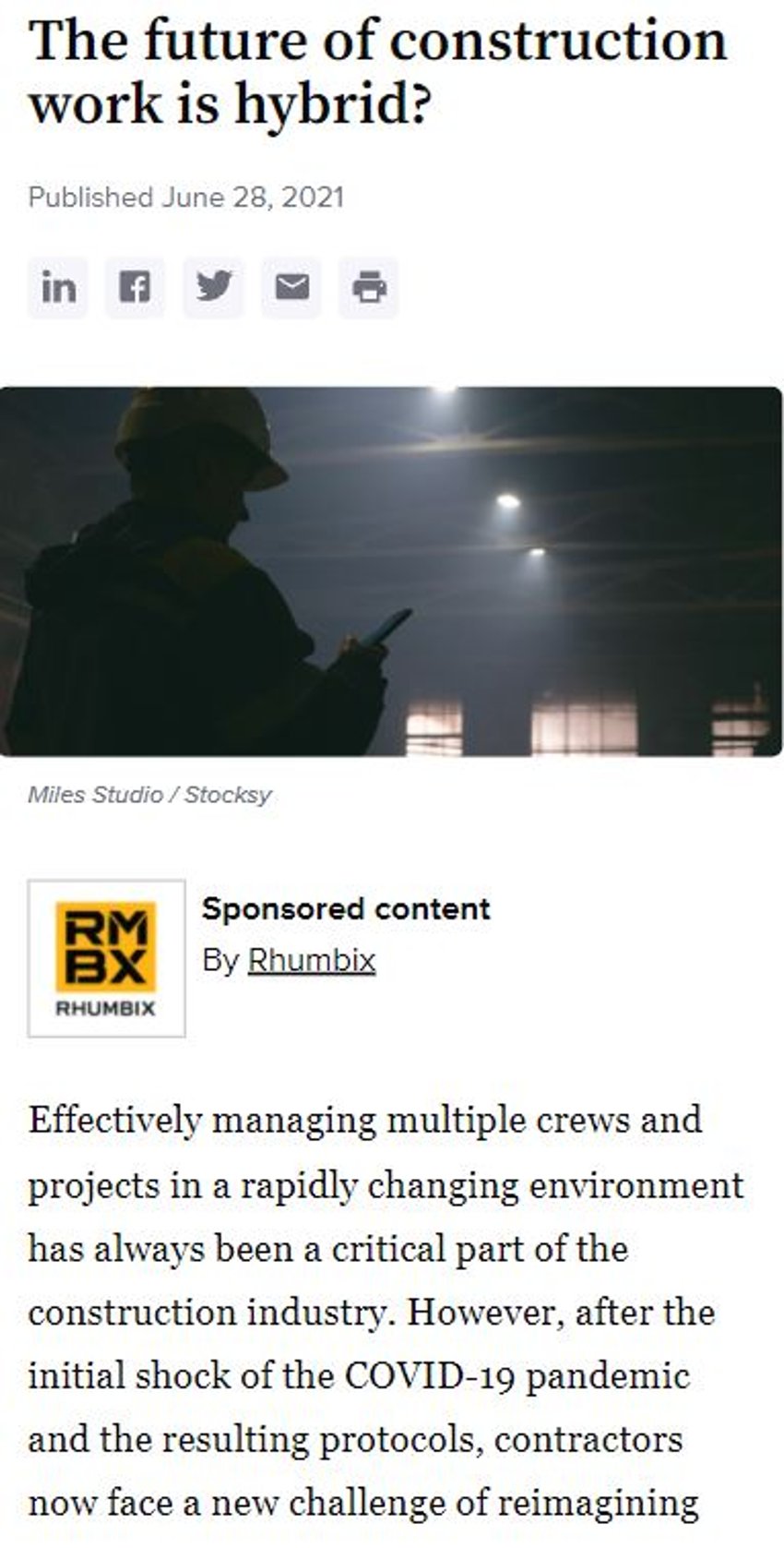 80+ Construction Company Blog Post Ideas & Topics [2022] - Starter