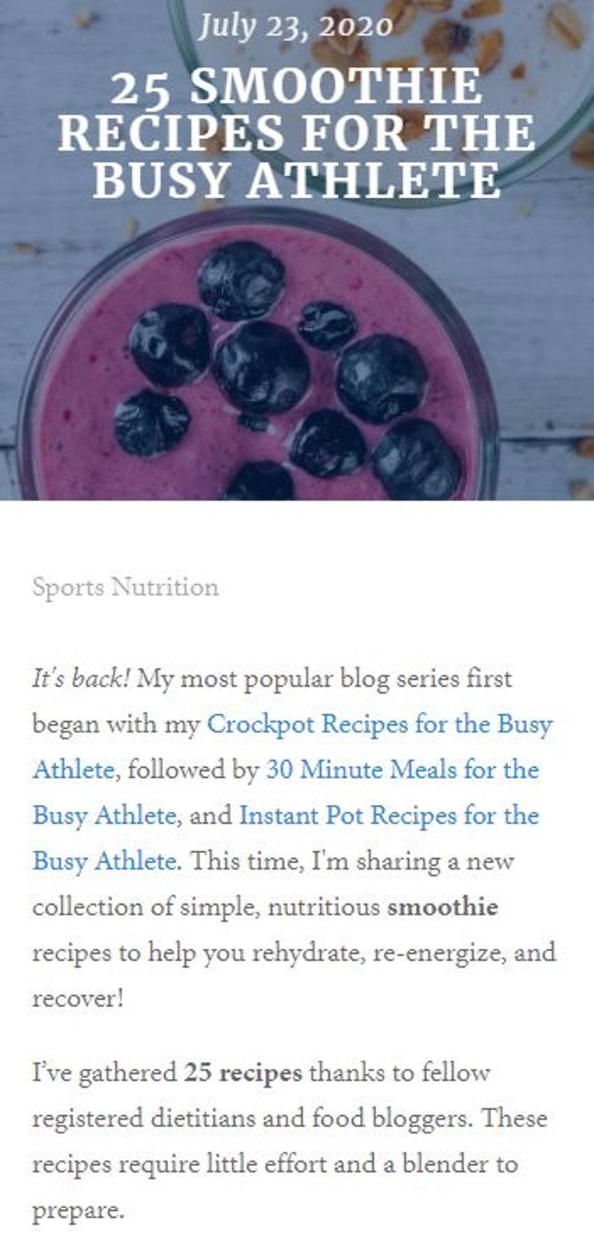90+ Best Nutrition Blog Post & Content Ideas [2022] - Starter Story