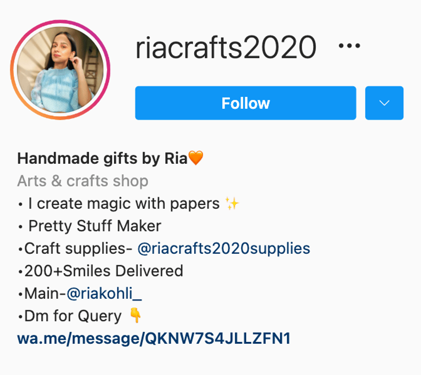 190 Best Instagram Bios For Handmade Crafts Business [2022] - Starter