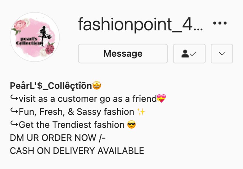 410+ Best Fashion Business Instagram Bios [2022] - Starter Story