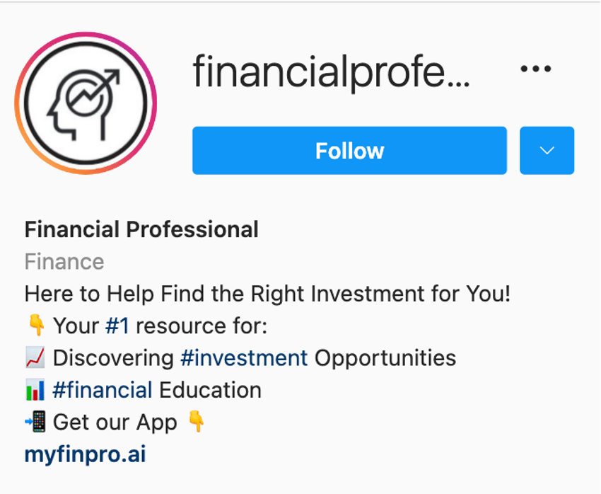 50 Best Instagram Bios For Financial Advisors [2022] - Starter Story