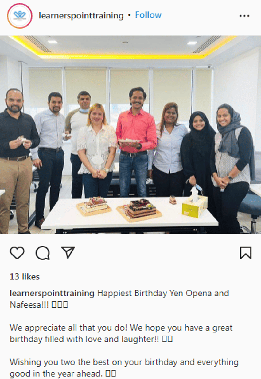 75+ Captions & Birthday Wishes For Employees [2022] - Starter Story