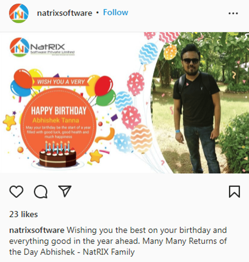 75+ Captions & Birthday Wishes For Employees [2022] - Starter Story