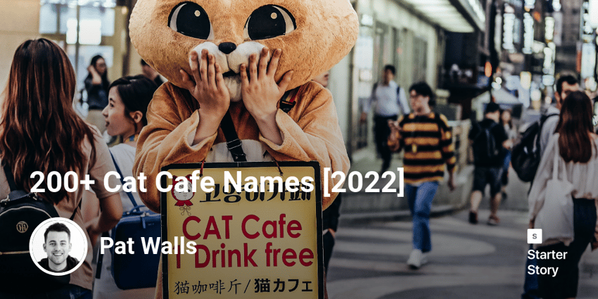 200+ Cat Cafe Names [2022] - Starter Story