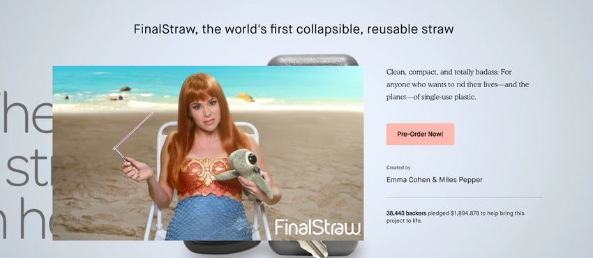 How I Created A Collapsible Metal Straw And Raised $1.89M on