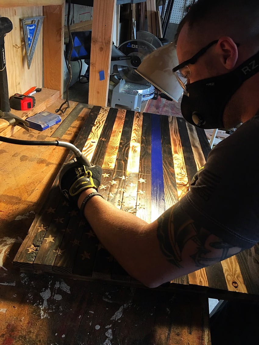 How I Started A $4K/Month Veteran And First Responder Woodworking