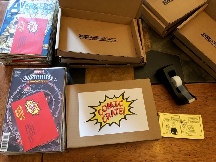 How We Started A Curated Comic Subscription Box With $100 - Starter