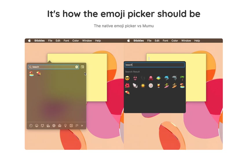 On Developing A Better Emoji Picker For Mac And Getting Featured On